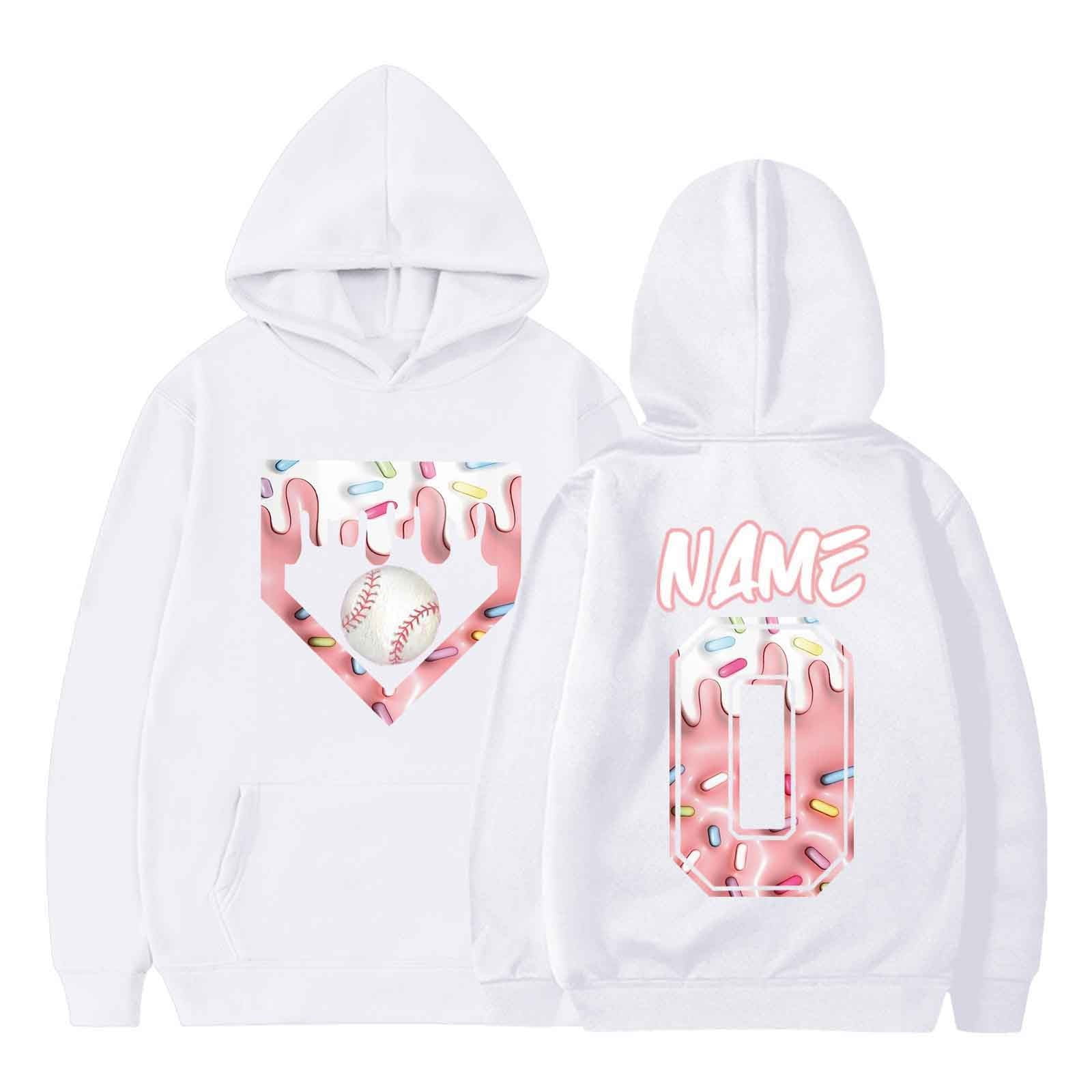 Gelikeya Custom Kids Hoodies for Teen Girls Ice Cream Drip Graphic ...
