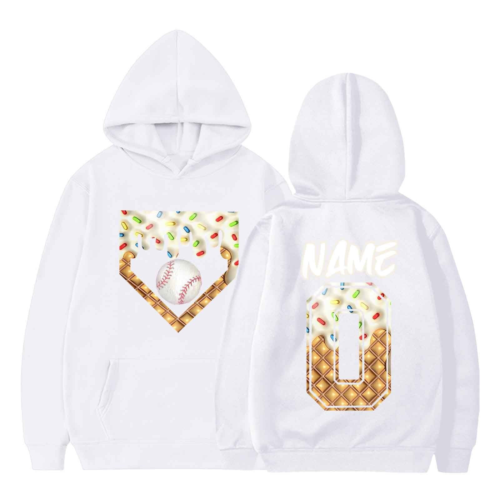 Gelikeya Custom Shirt with Picture Custom Hoodies for Teen Girls Ice ...