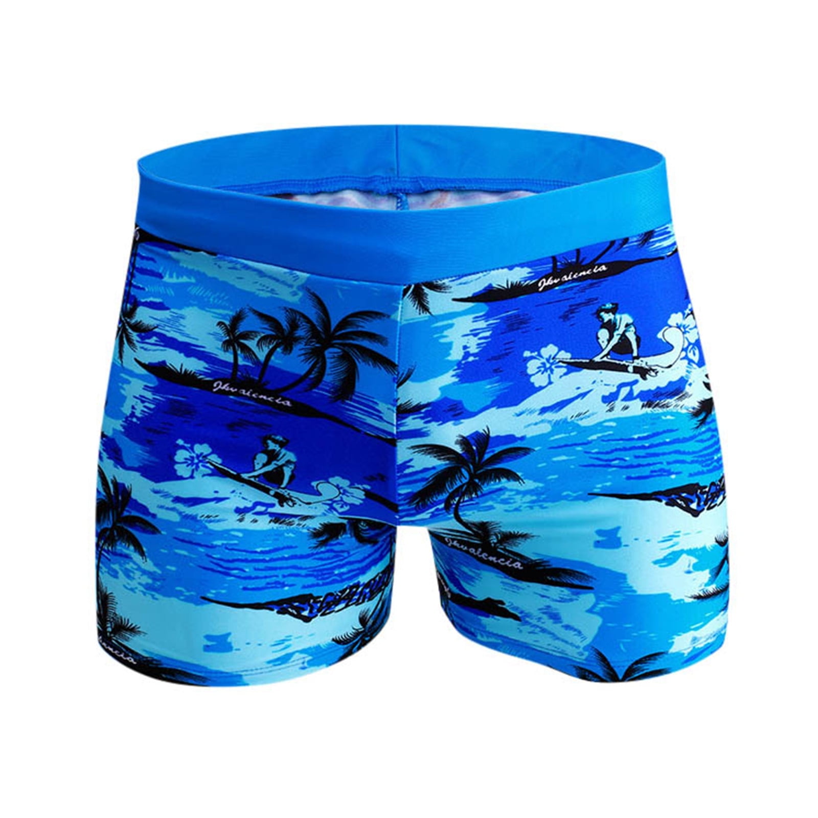 Gelikeya Little Boys Swim Trunks Bathing Suit Swimwear Elastic ...