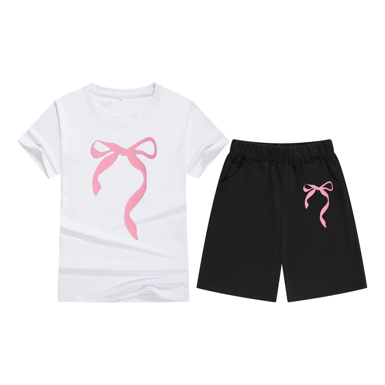 Gelikeya Little Girls Summer Outfits Girls Outfits Size 7/8 Kids ...