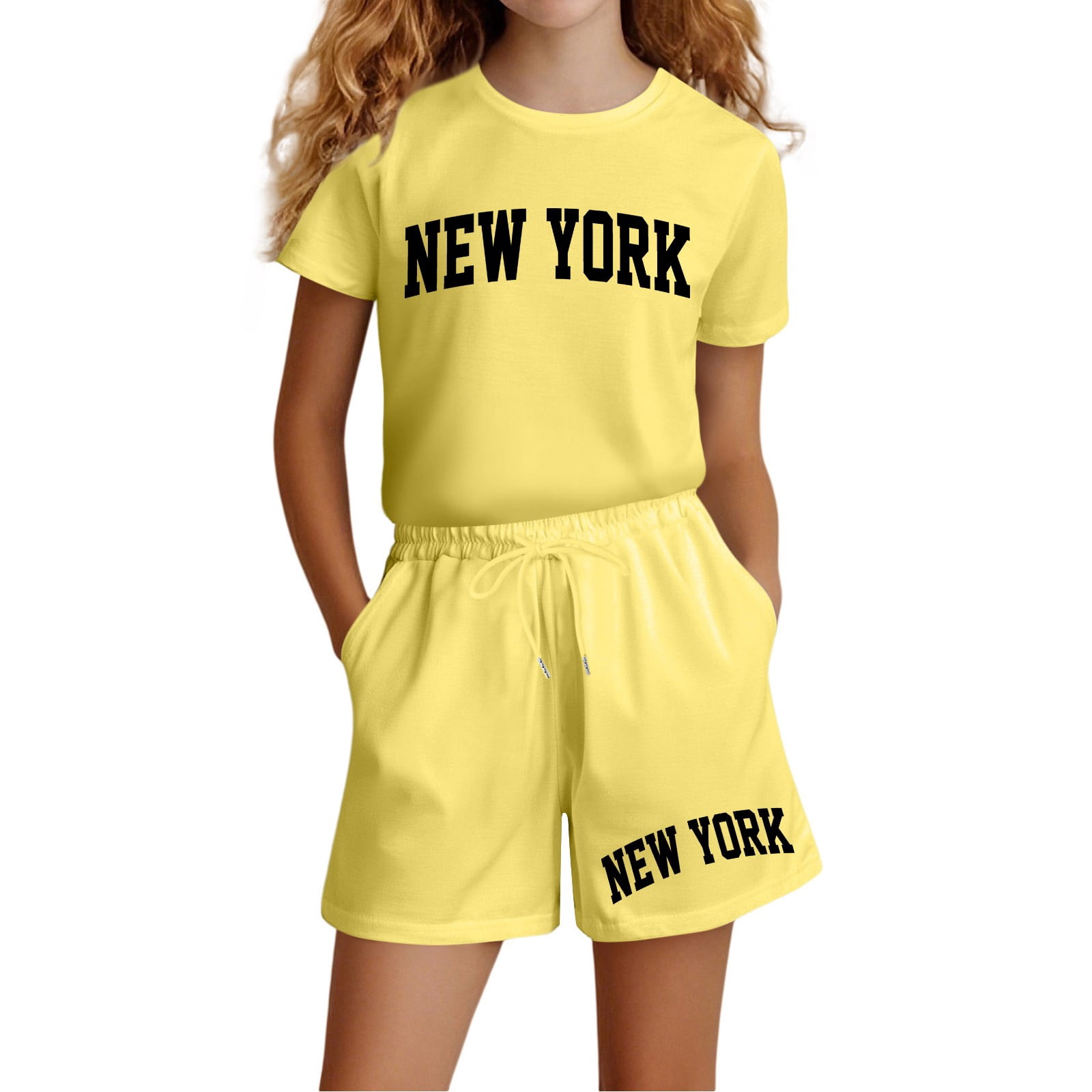 Gelikeya School Kids Clothes Szie 7-8 Yellow Trendy Girls Size 12 ...