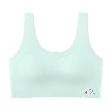 Ahuyic Summer Big Girls Bras,Girls Student Solid Color Bras,Teens Girls ...