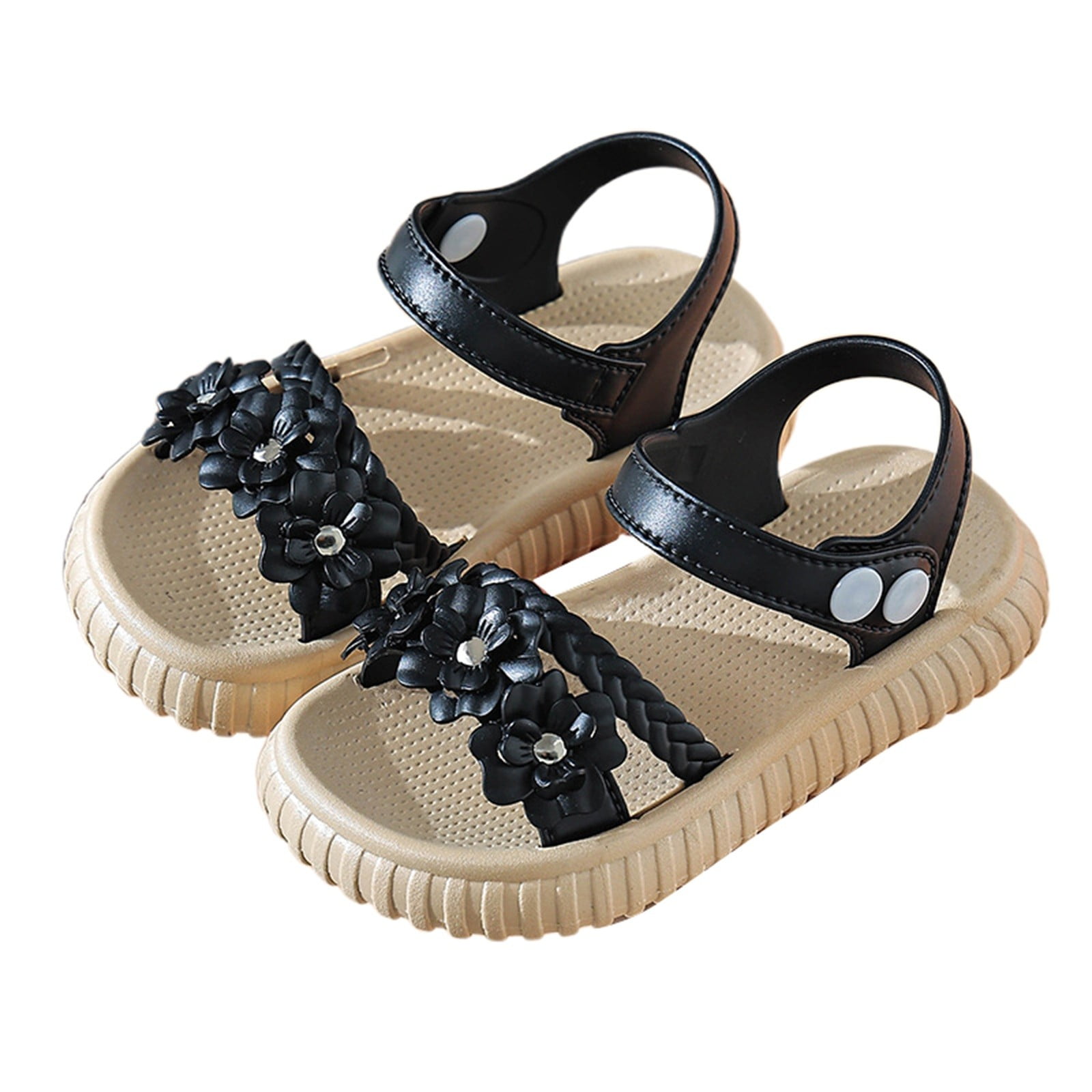 Gelikeya Toddler Girls Sandals Little Girls Kids Summer Shoes Toddler ...