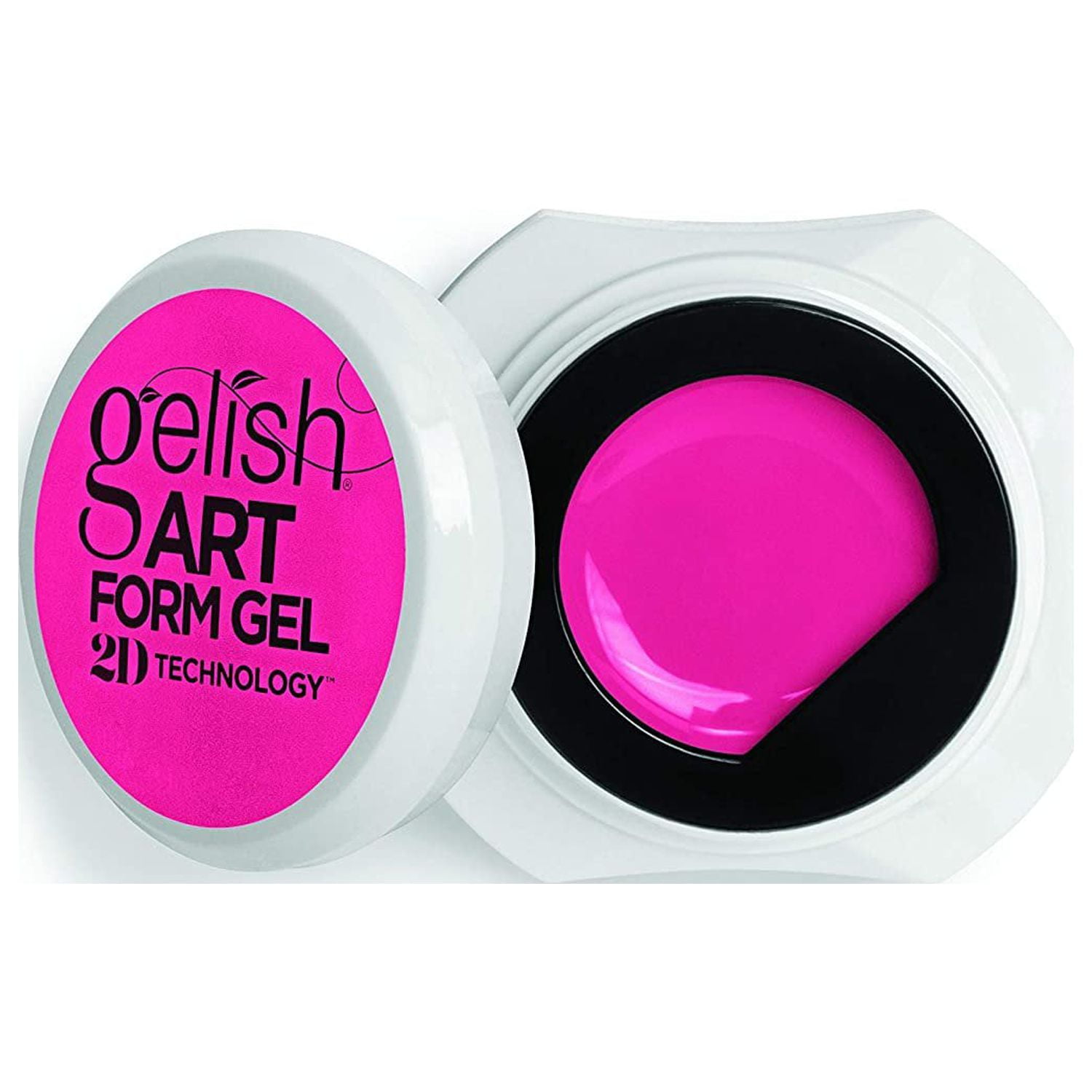 Gelish Art Form Gel 2D Technology Neon Pink 5 g. - Walmart.com