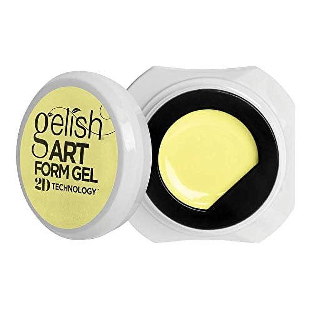 Gelish Art Form Gel 2D Technology Pastel Yellow 5 g. - Walmart.com