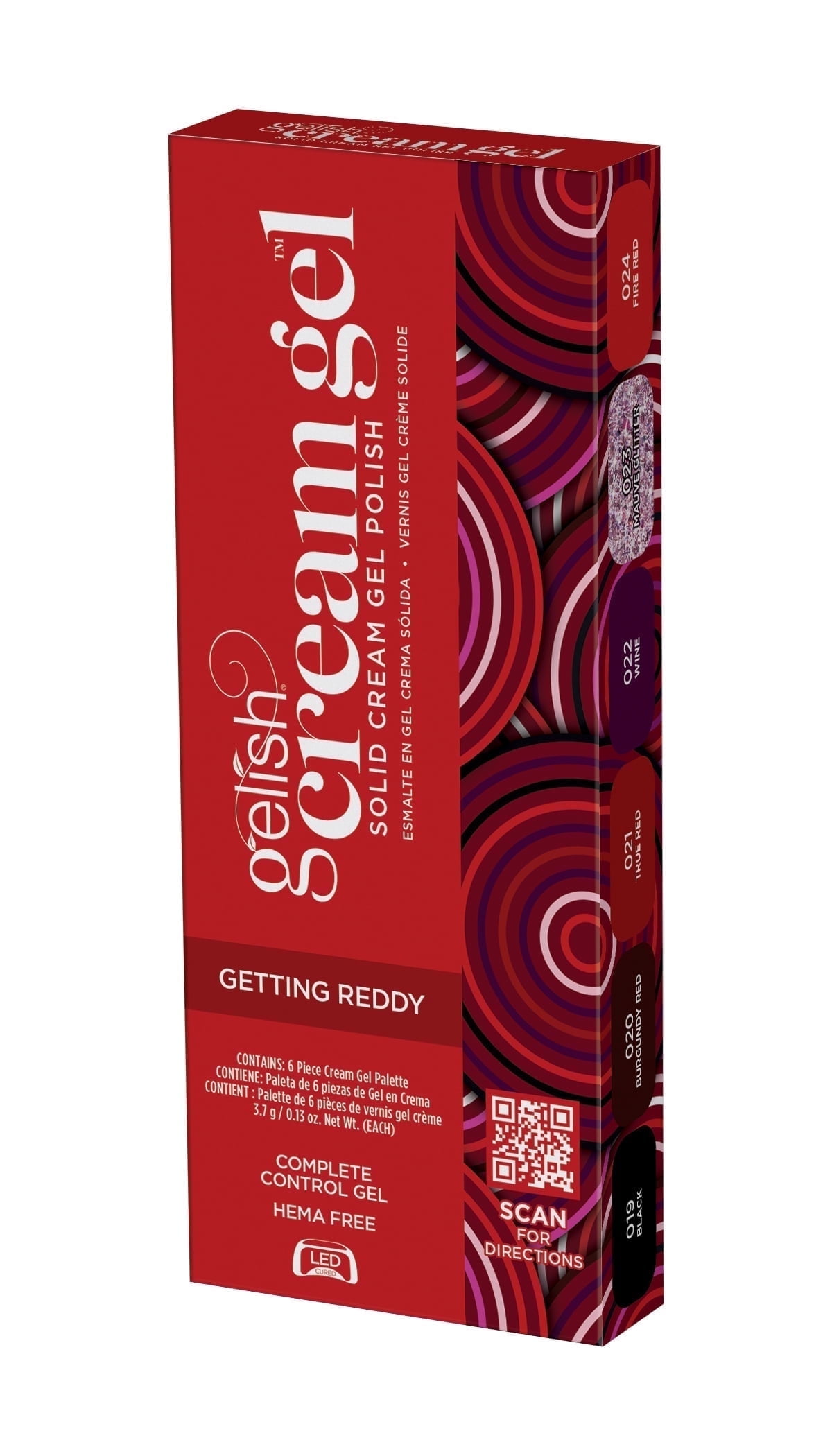 Gelish Cream Gel – Solid Soak-Off Professional Gel Polish for Salon ...