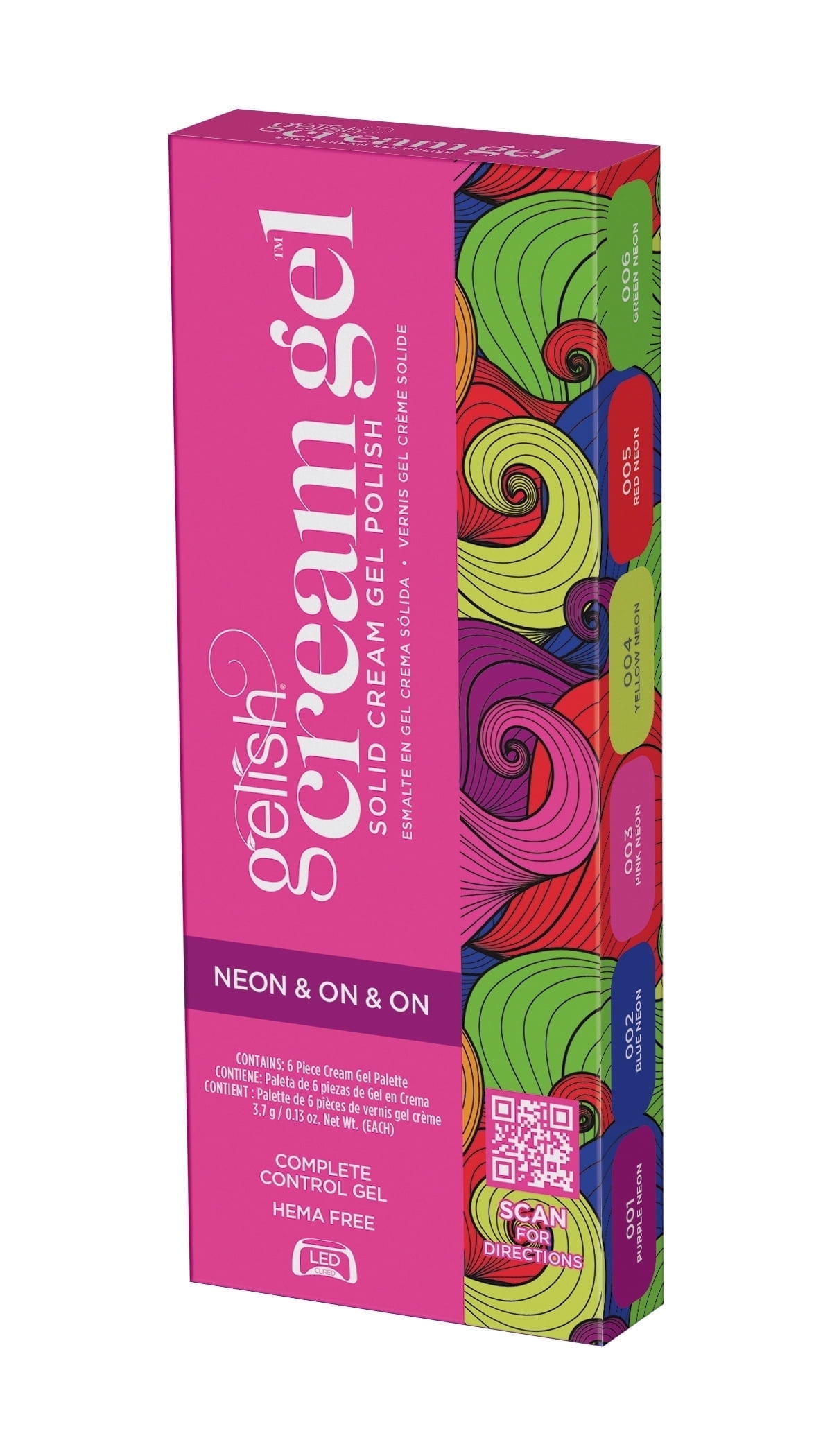 Gelish Cream Gel – Solid Soak-Off Professional Gel Polish for Salon ...