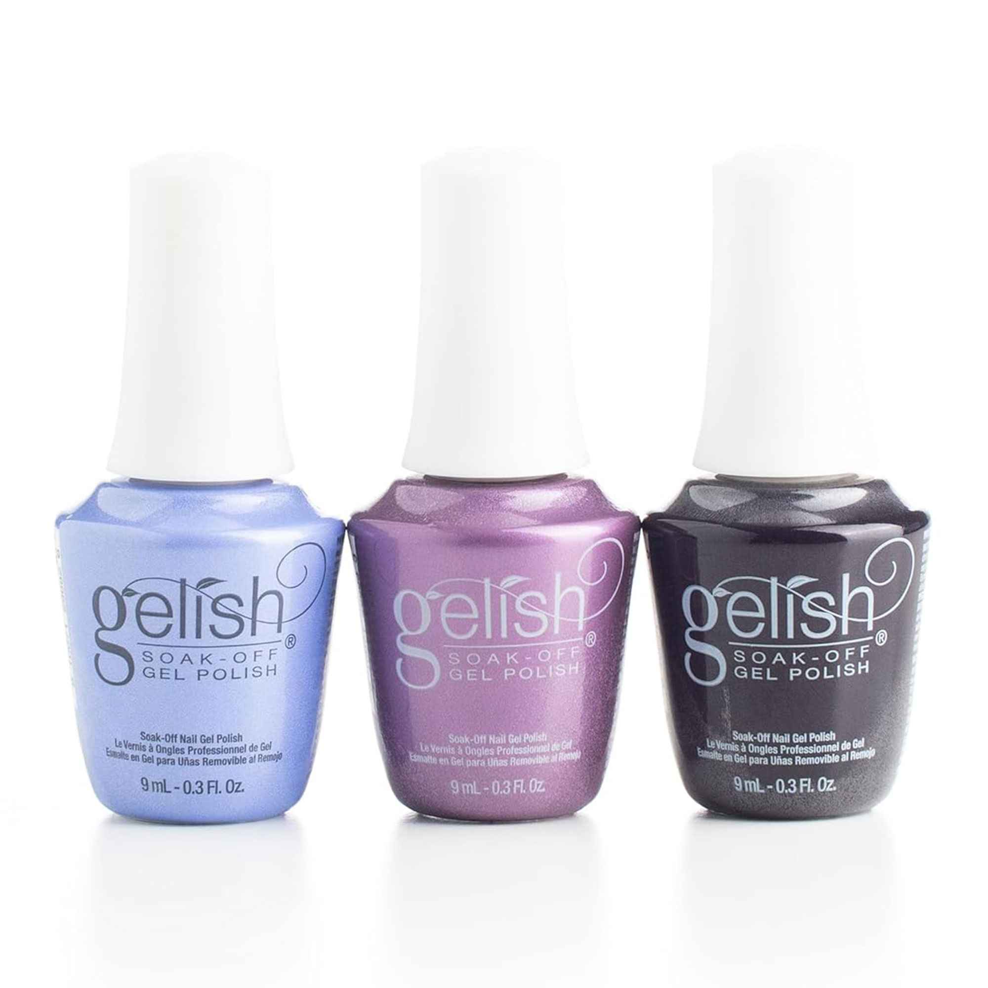 Gelish Mini Holiday 2023 On My Wish List Nail Polish Manicure Set, 3 ...