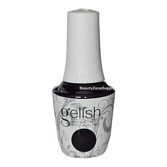 Gelish Soak-Off Gel Polish "A Hundred Present Yes", Purple Charcoal ...