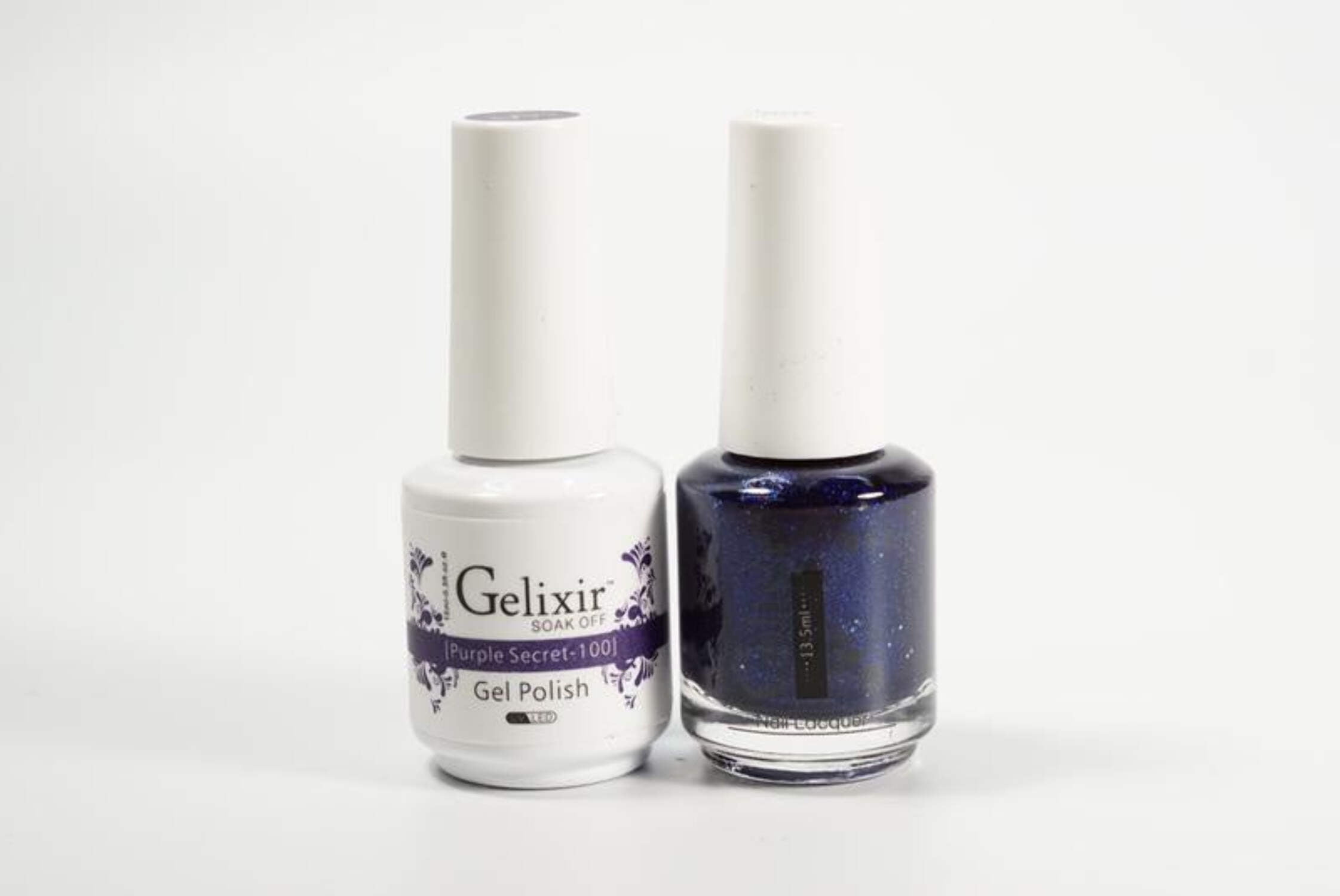 Gelixir Nail Polish Gel Matching Lacquer Purple Secret 1 PK #100 ...
