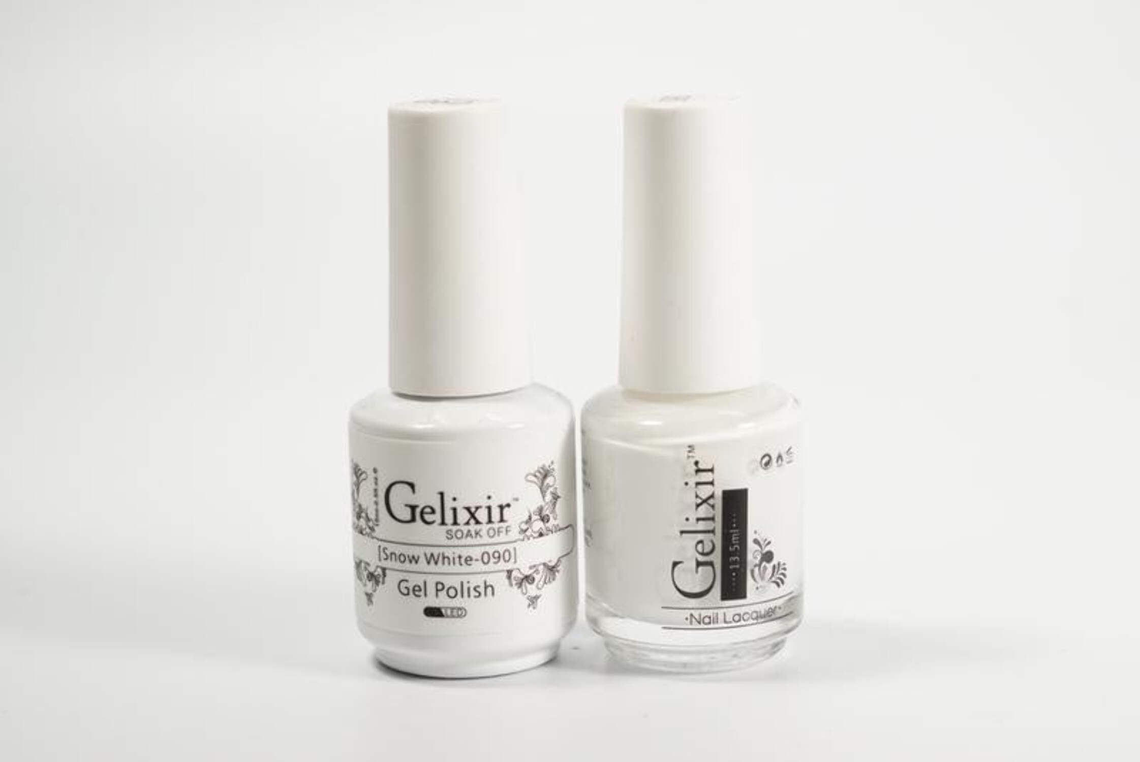 Gelixir Nail Polish Gel Matching Lacquer Snow White 1 PK #090 - Walmart.com