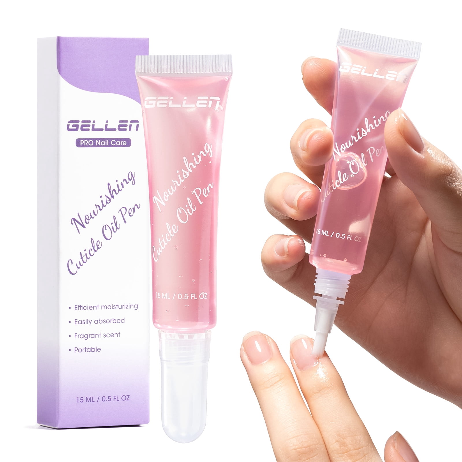 Gellen Cuticle Oil, Nourishing Nail Growth Oil Pen, Rich with Jojoba ...