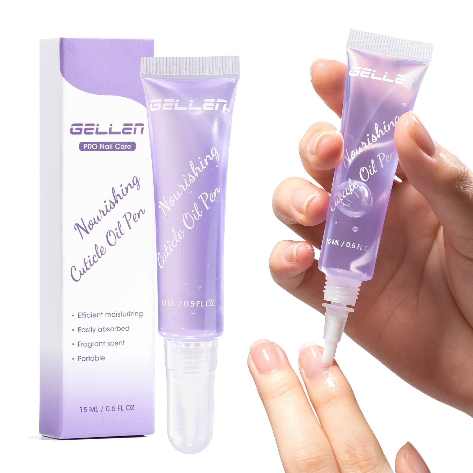 Gellen Cuticle Oil, Nourishing Nail Growth Oil Pen, Rich with Jojoba ...