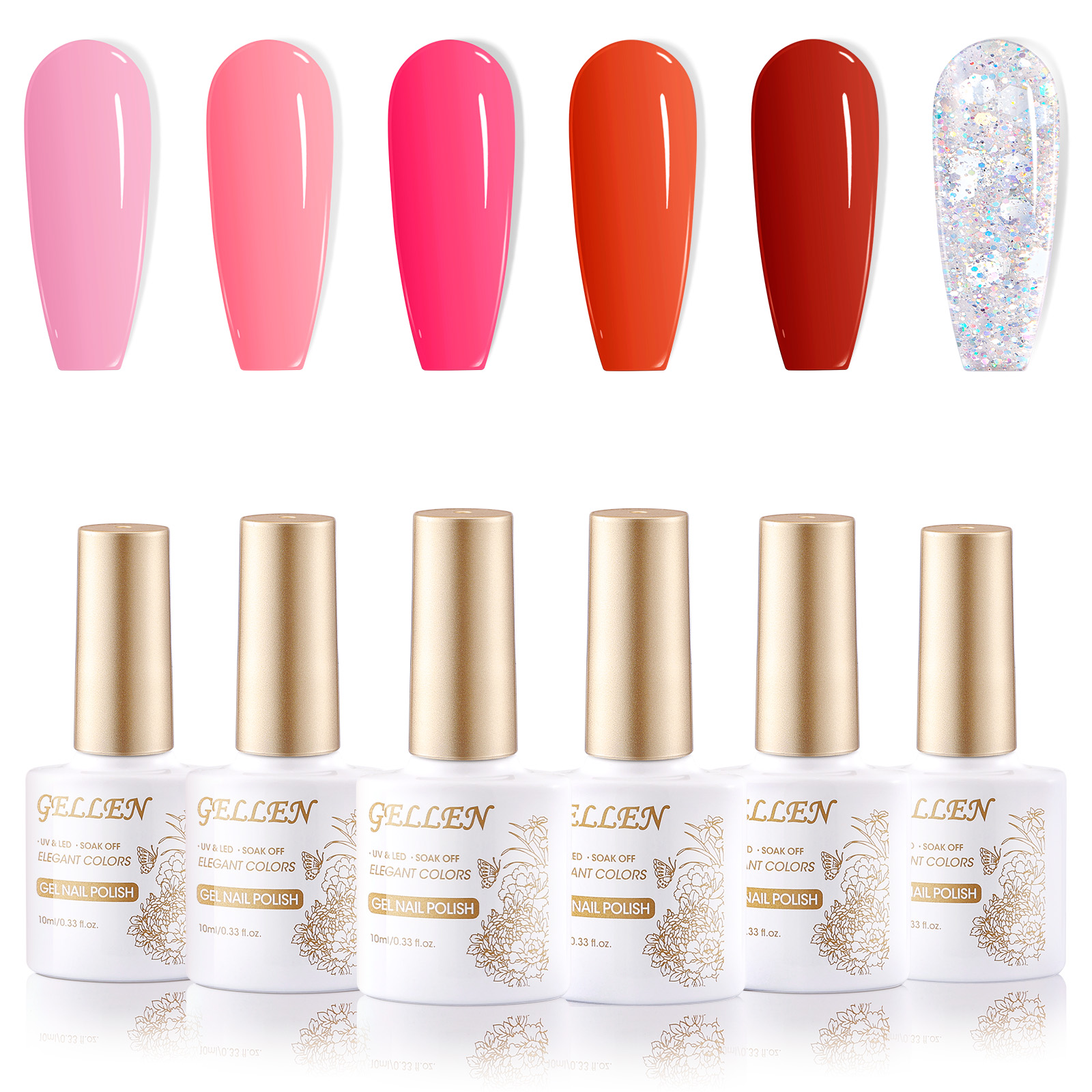 DND DC 287 Pink Blossom Gel & Matching Polish Set - DND DC Gel ...