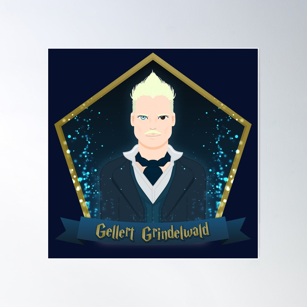 Gellert Grindel Wald Poster Wall Art, Modern Wall Decor For Living Room ...