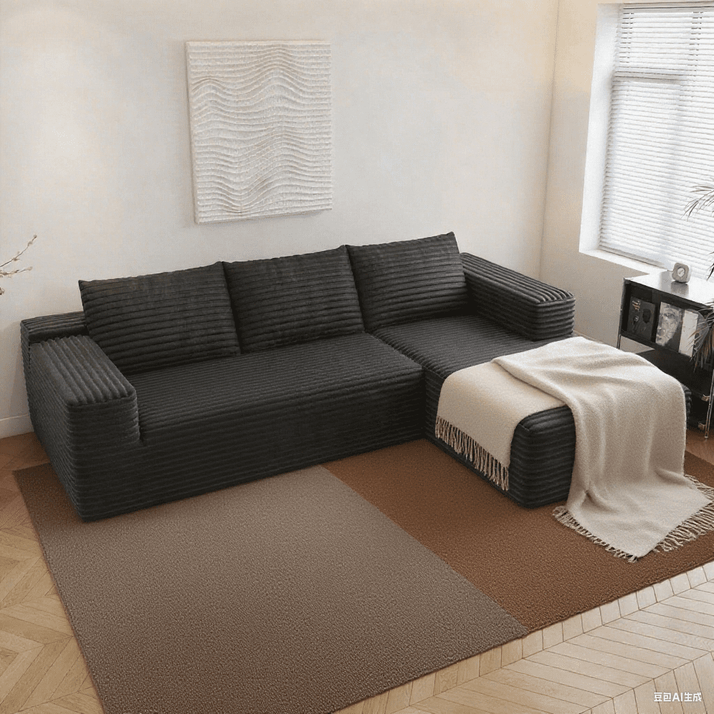 Gelloan 106" Cloud Sectional Couch with Chaise Lounge,L Shaped Modular ...