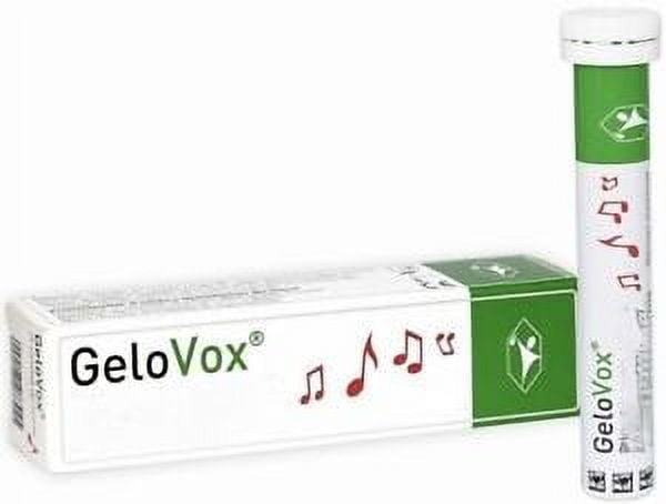 GeloVOX voice re-voice throat lozenges CHERRY MENTHOL -1 box /20pc ...