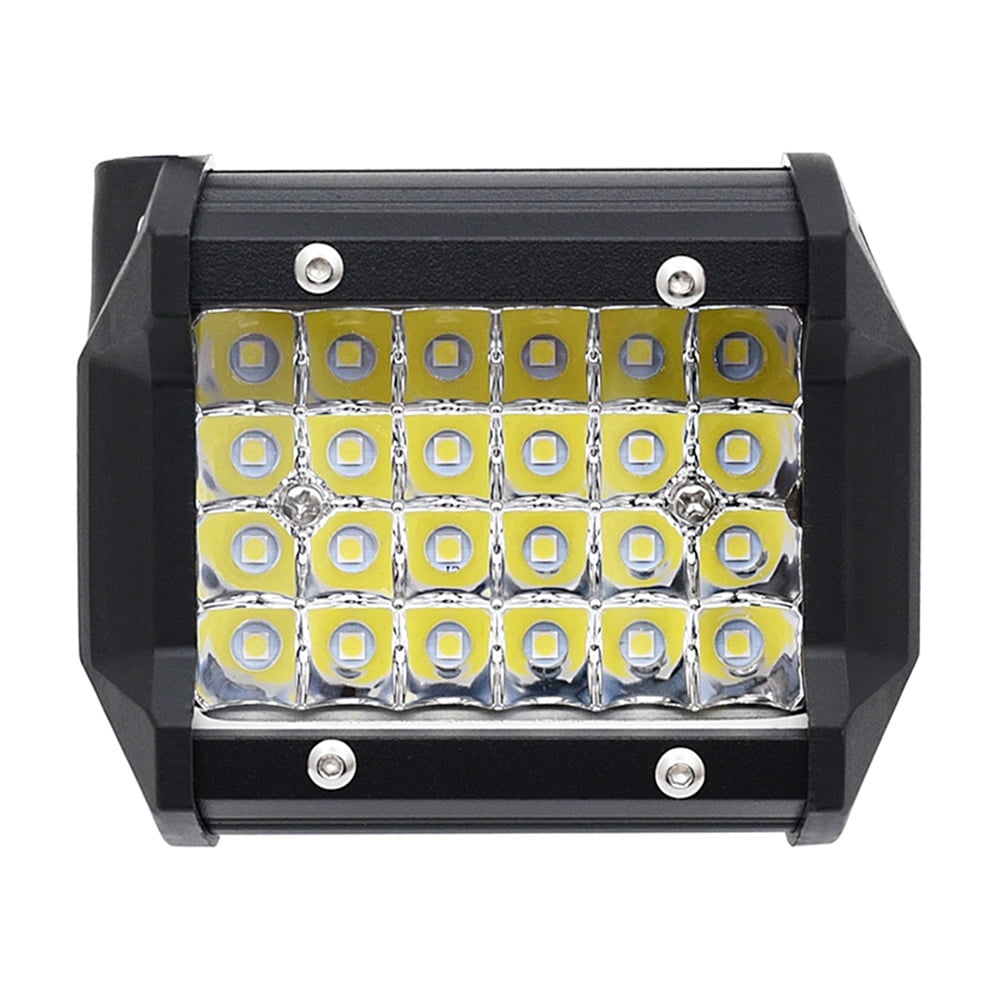 Geloo 3.7" 72w Spot LED Work Light Off Road LED Light Bar Driving ...