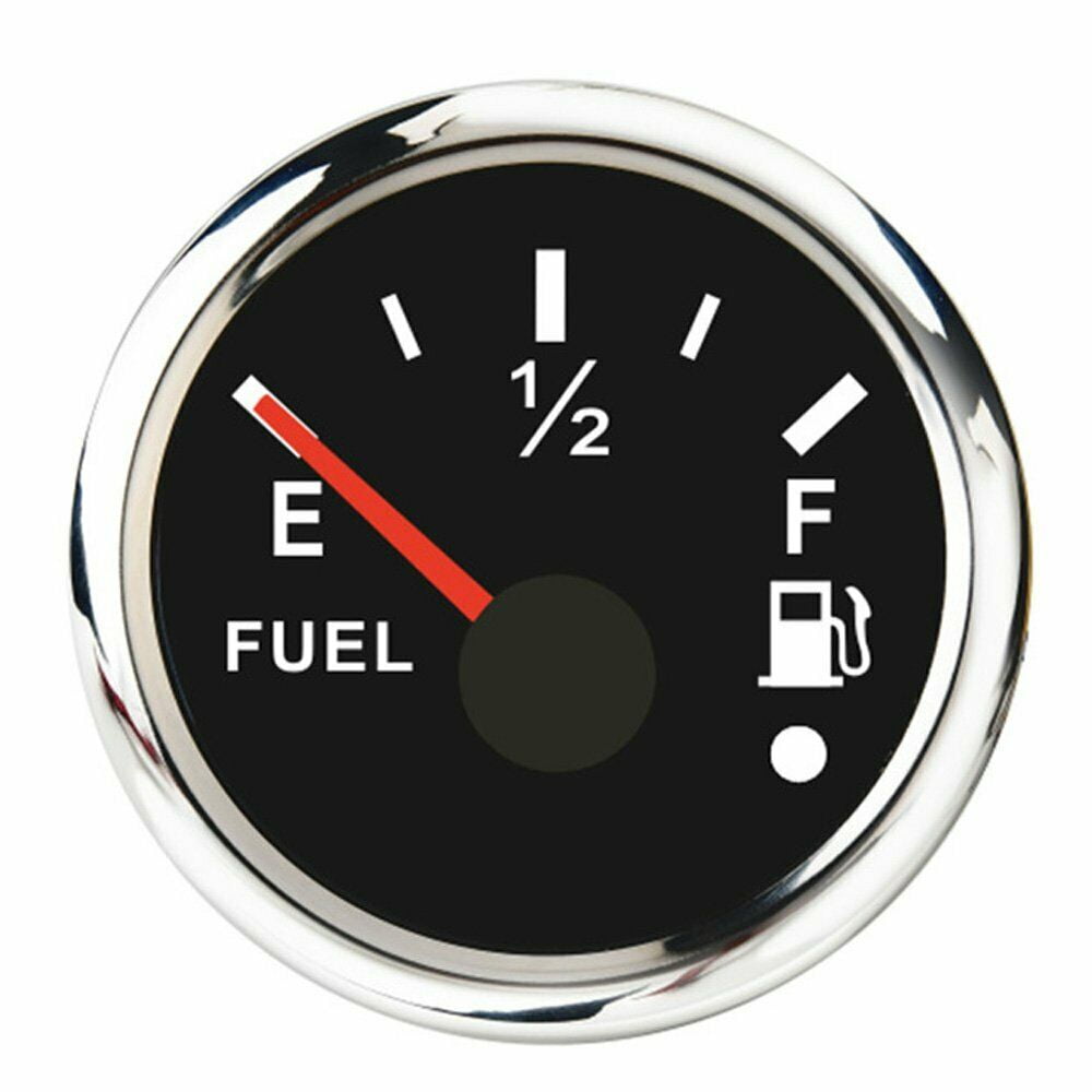 Geloo 52mm Fuel Level Gauge with Alarm Light - Walmart.com