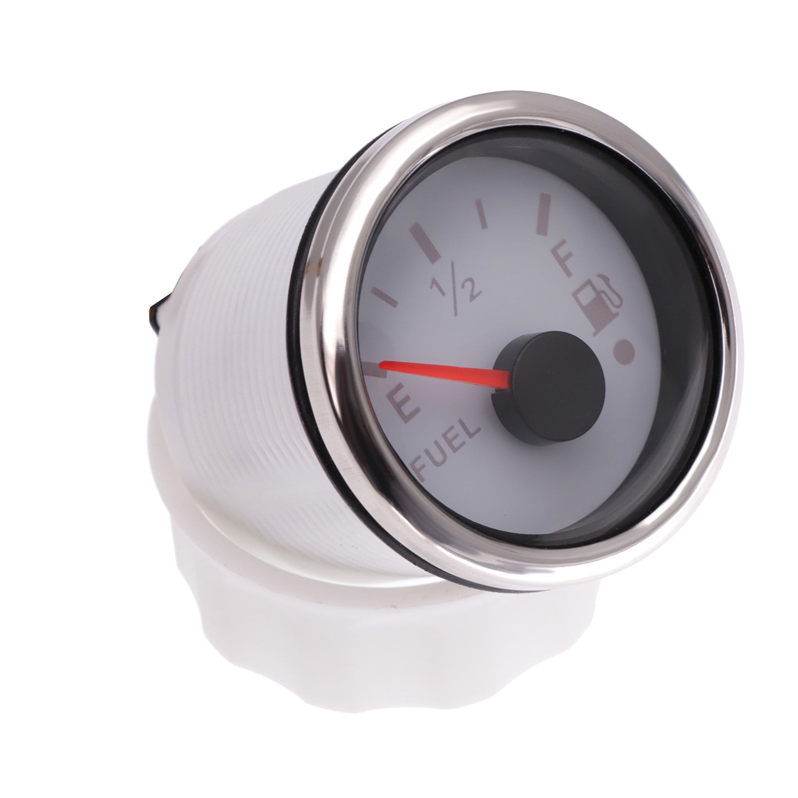 Geloo Fuel Level Gauge 2"52mm Universal Fuel Tank Meter Waterproof 0 ...