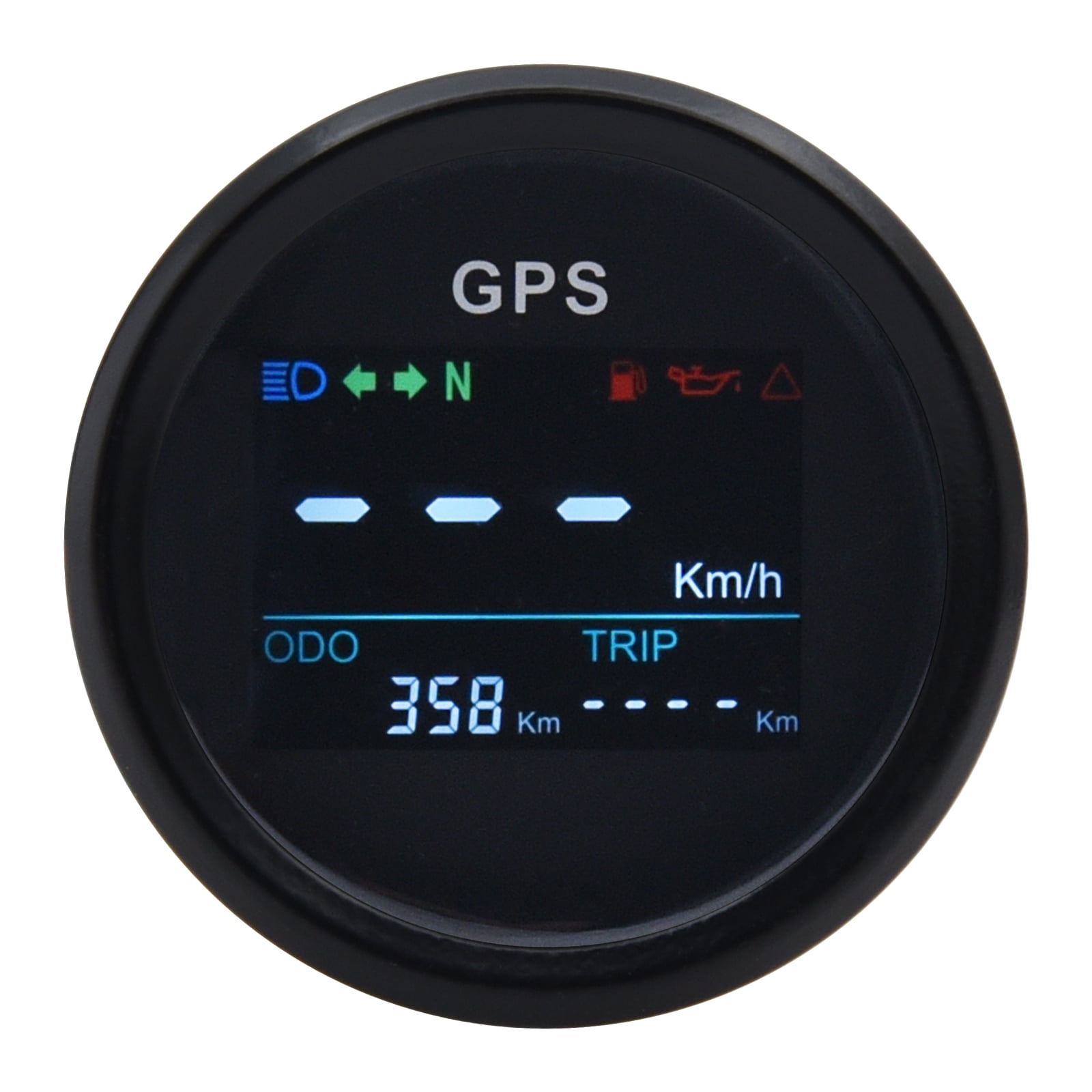 Geloo GPS Speedometer Digital LCD Speed Gauge Odometer for Car Truck ...