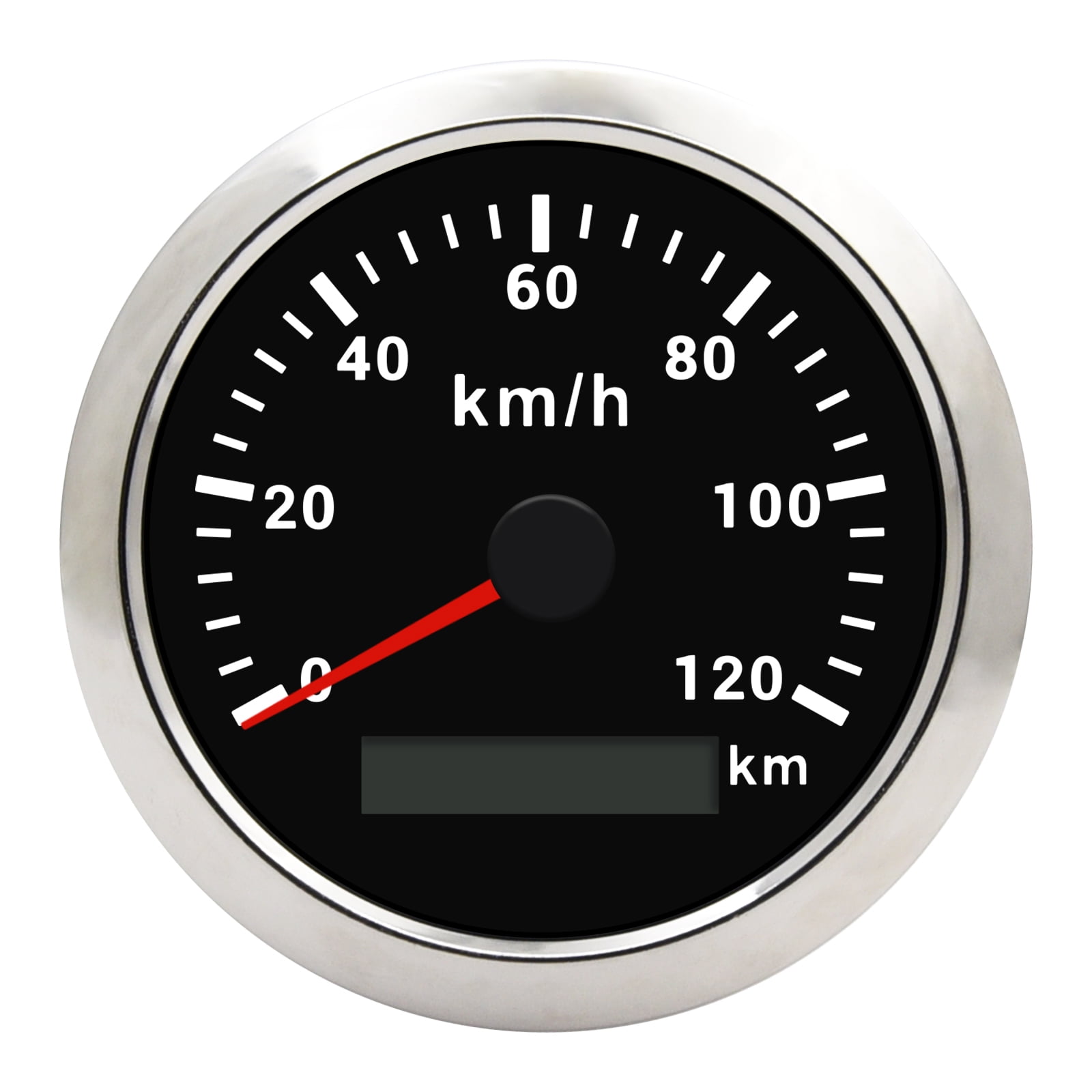 Geloo GPS Speedometer Gauge 120KM/H for Car Marine Boat Truck Yacht ...