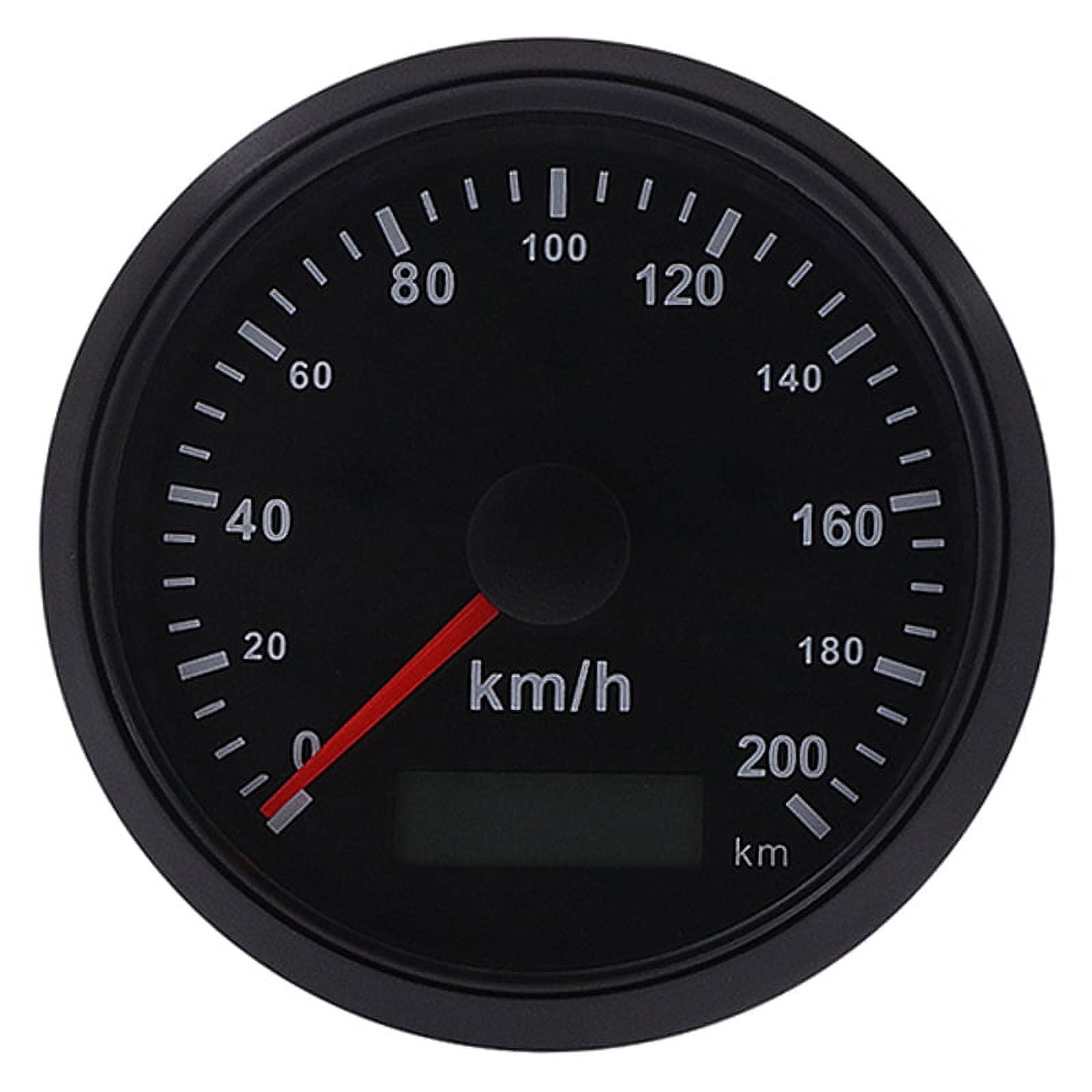 Geloo GPS Speedometer Odometer with Over Speed Alarm for Car Boat ...