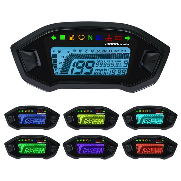 Motorcycle Speedometers in Motorcycle Instruments & Gauges - Walmart.com
