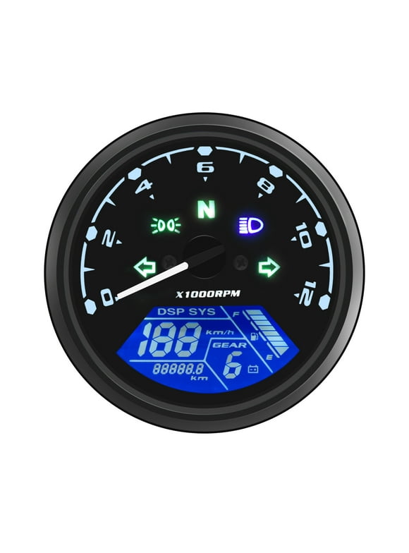 Motorcycle Speedometers in Motorcycle Instruments & Gauges - Walmart.com