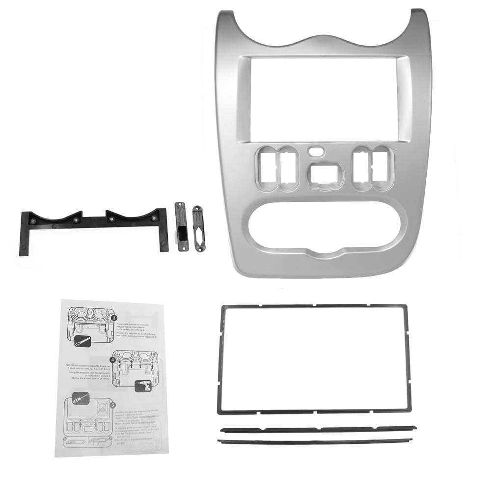 Geloo Radio Installation Dash Kit Double DIN Stereo Dash Kit Fits for ...