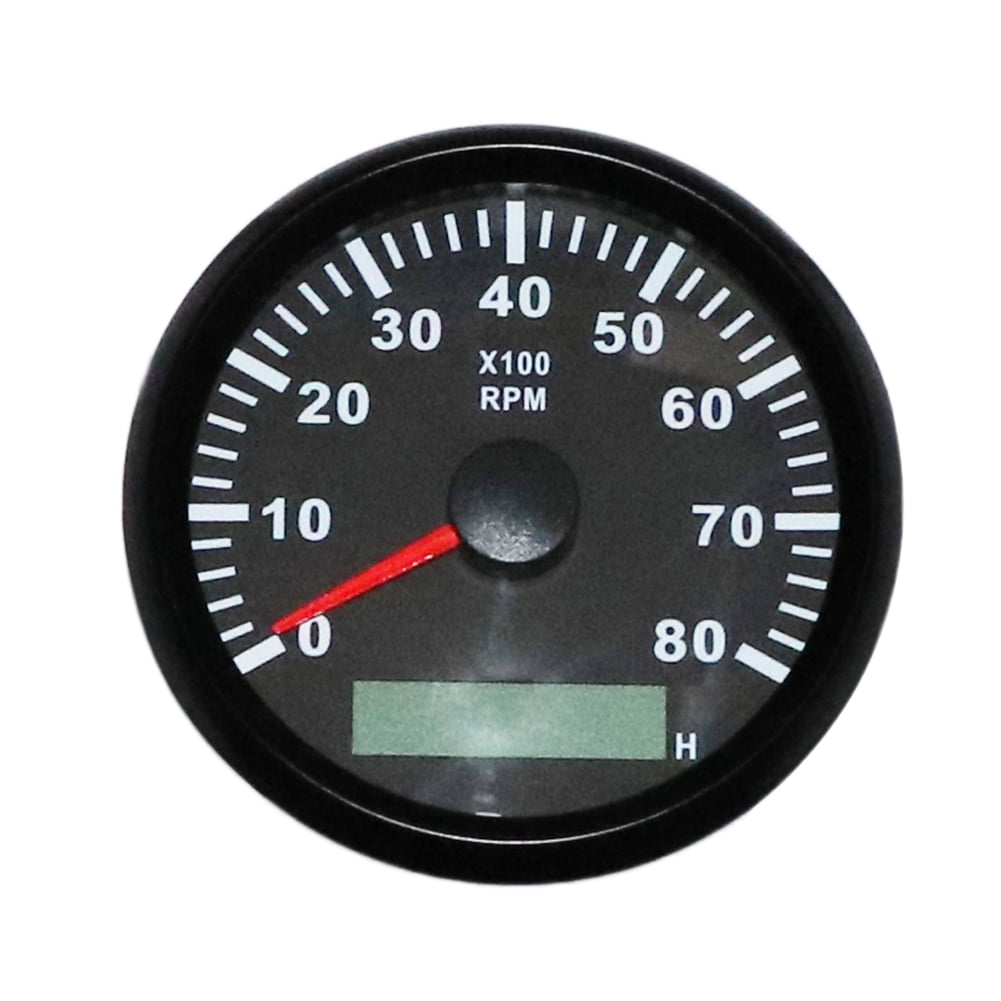 Geloo Tachometer for Car Boat RPM Gauge 0-8000RPM - Walmart.com Geloo Tachometer for Car Boat RPM Gauge 0-8000RPM - Walmart.com