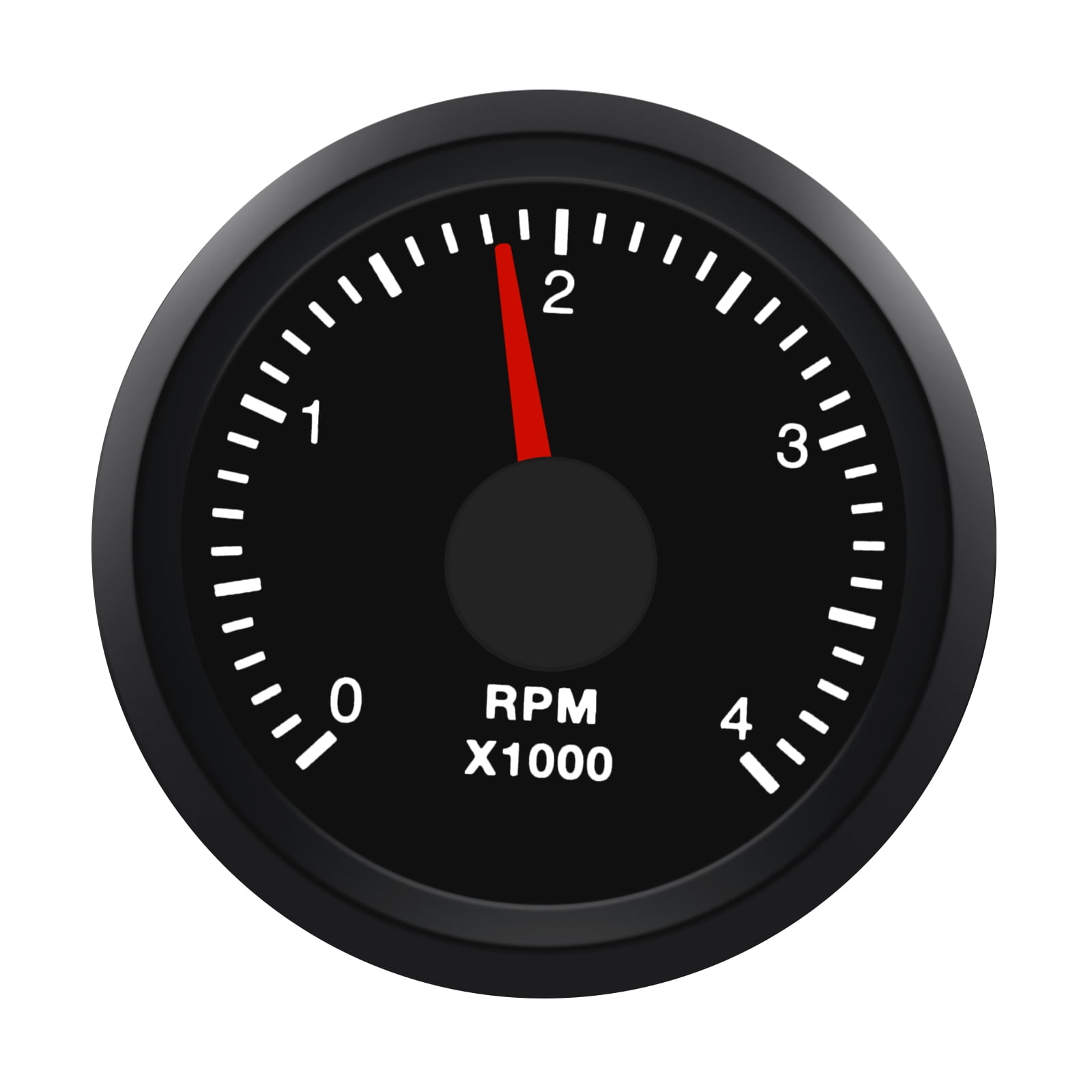 Geloo Universal Tachometer Gauge 4000 RPM for Car Truck Motorcycle Boat ... Geloo Universal Tachometer Gauge 4000 RPM for Car Truck Motorcycle Boat ...