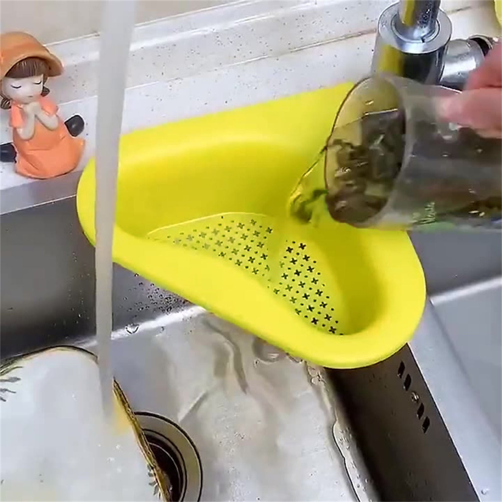 Gelren Reduced Drain Rack Multi Functional Strainer Ing Hanging Rack ...