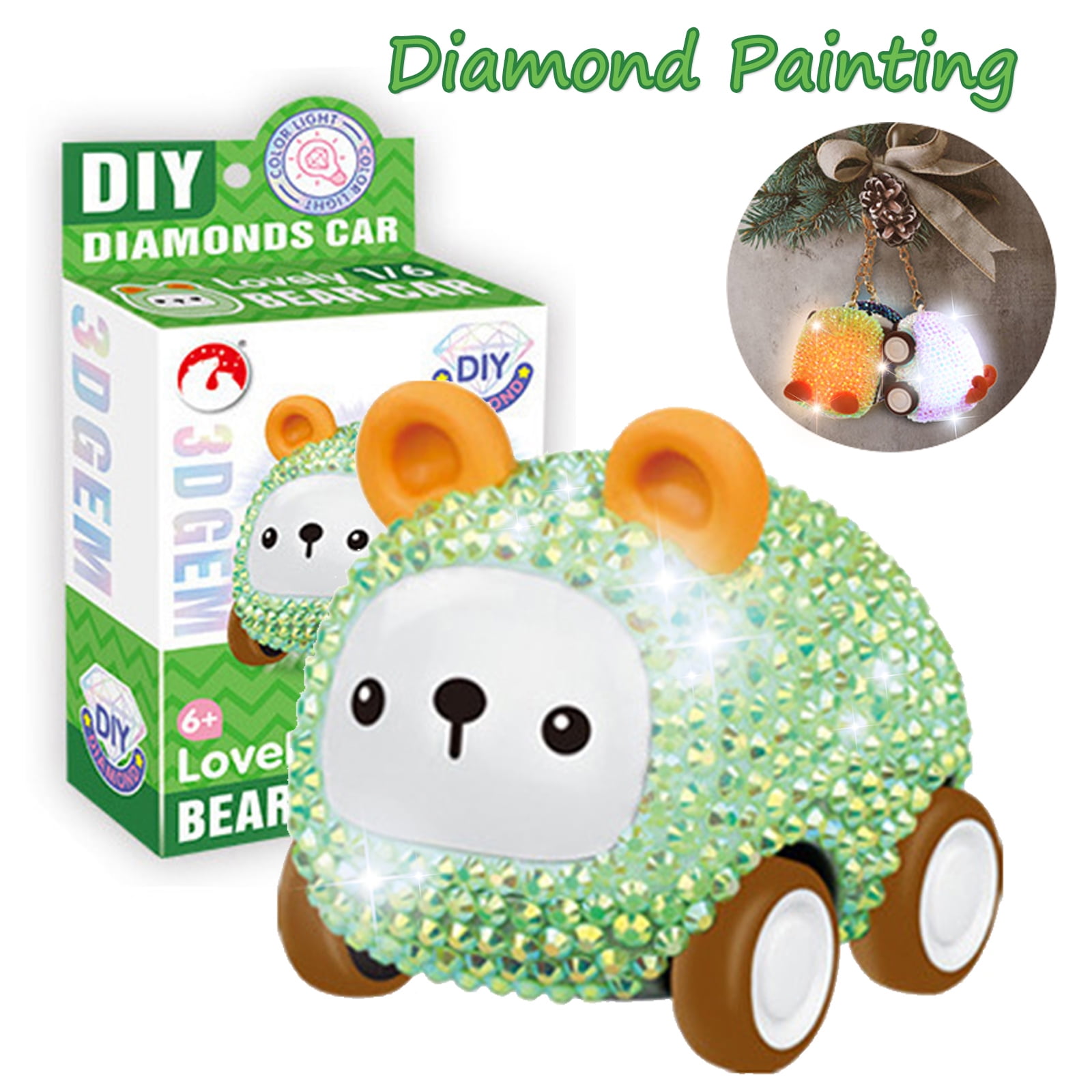 5D DIY Diamond Painting & Craft Kit with Keychains And More - Ideal ...