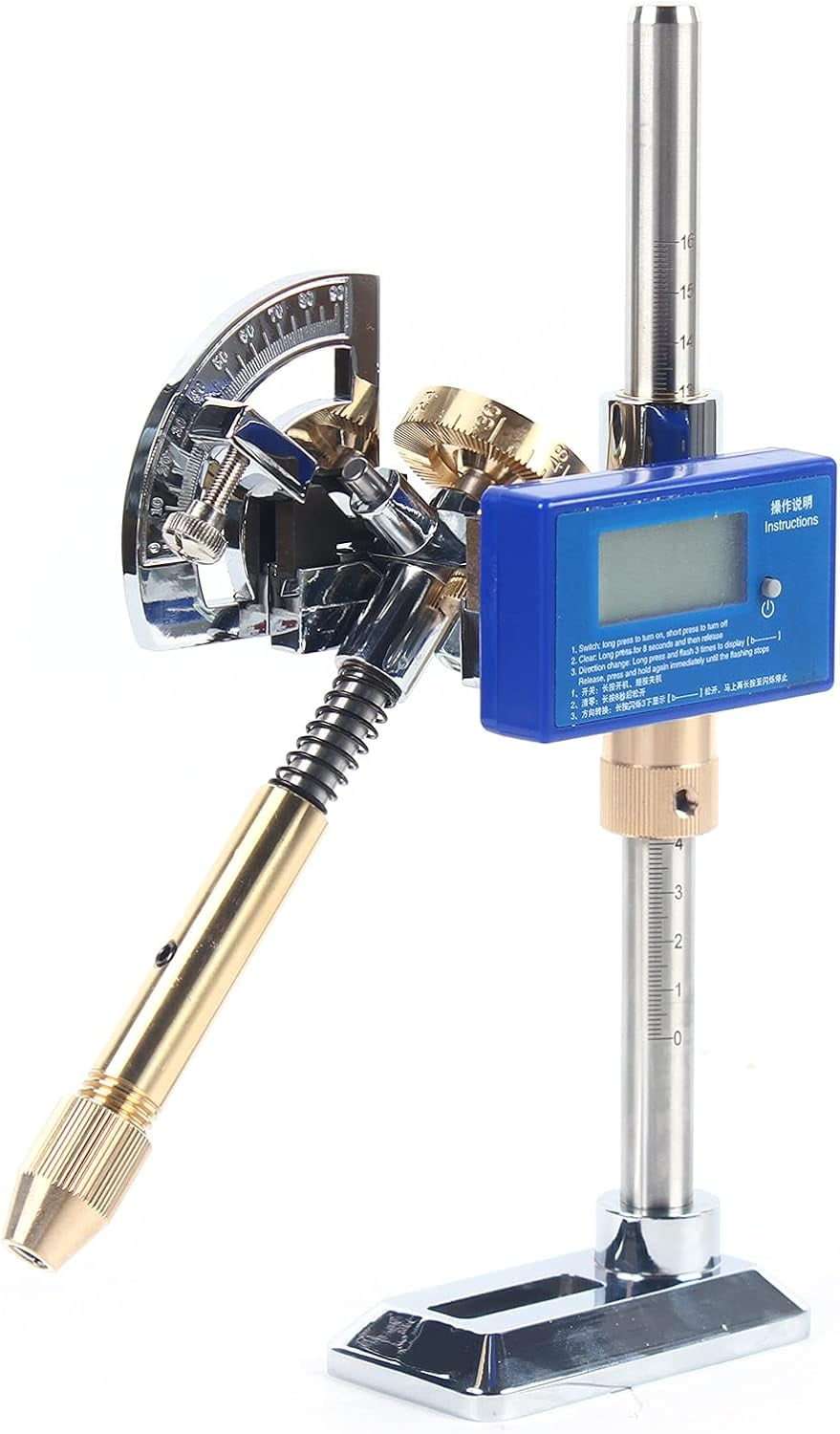 Gem Faceting Machine, Digital Display Angle Manipulator, Gem Grinding ...