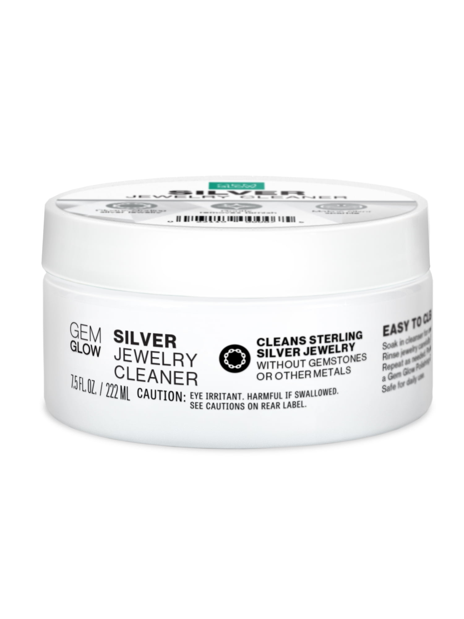 Gem Glow Sterling Silver Jewelry Cleaner, Removes Light Tarnish, 7.5 ...