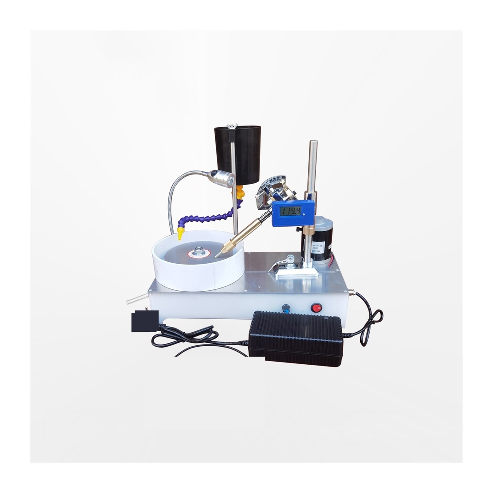 Gem Grinding Machine Gemstone Polishing Kit Small Jewelry Grinding And ...