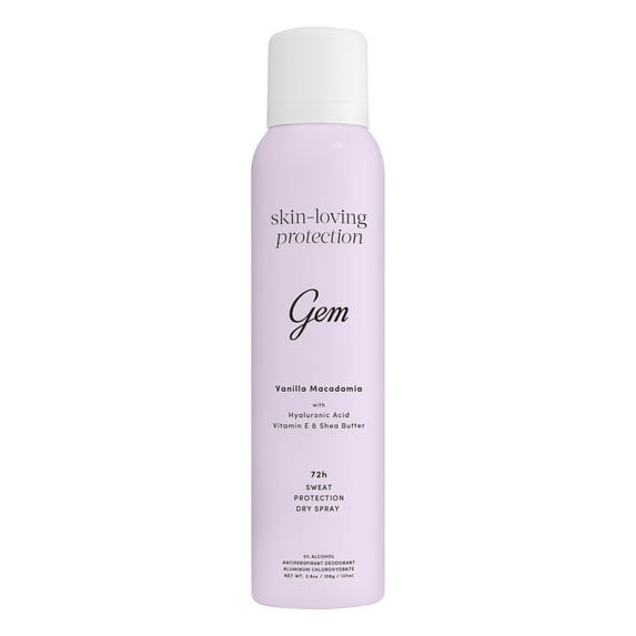 Gem Skin-Loving 72hr Protection Antiperspirant Spray: Vanilla Macadamia ...