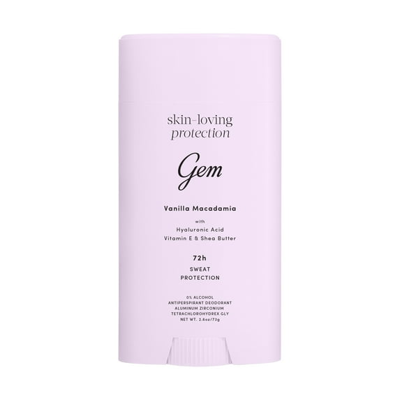 Gem Skin-Loving 72hr Protection Antiperspirant Stick: Vanilla Macadamia ...