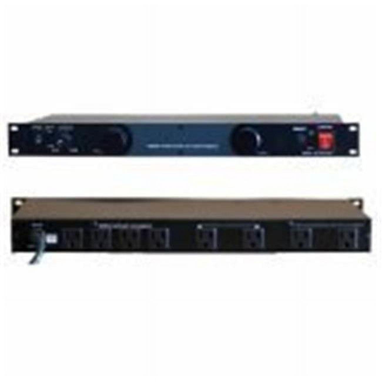 Gem Sound GL99 Rack-Mountable Power Control Module - 8 AC Outlets, Dual ...