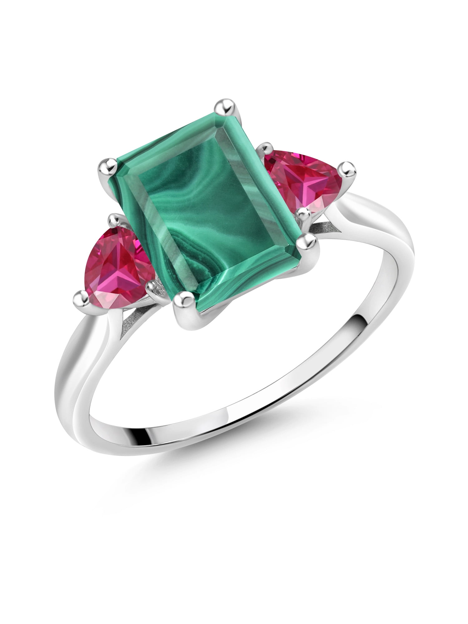 Green ruby stone ring store