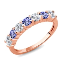 Gem Stone King 925 Sterling Silver Round E-F Lab Grown Diamond Swiss ...