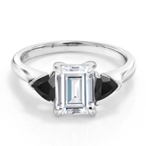 Gem Stone King 6.66 Cttw Green Prasiolite Ring for Women | 925 Sterling ...