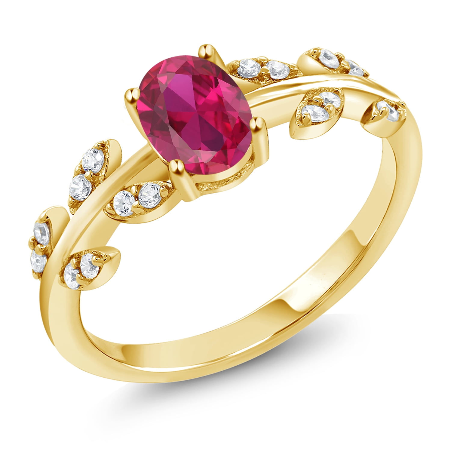 Gem Stone King Build Your Own Greek Olive Vine Branch Engagement Ring ...