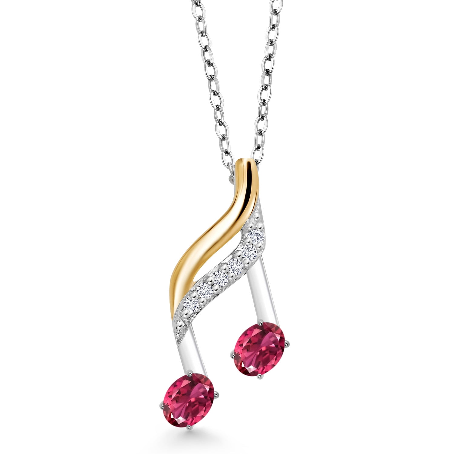 Gem Stone King Keren Hanan 16th Sixteenth Music Note Symbol 0.35 Ct ...