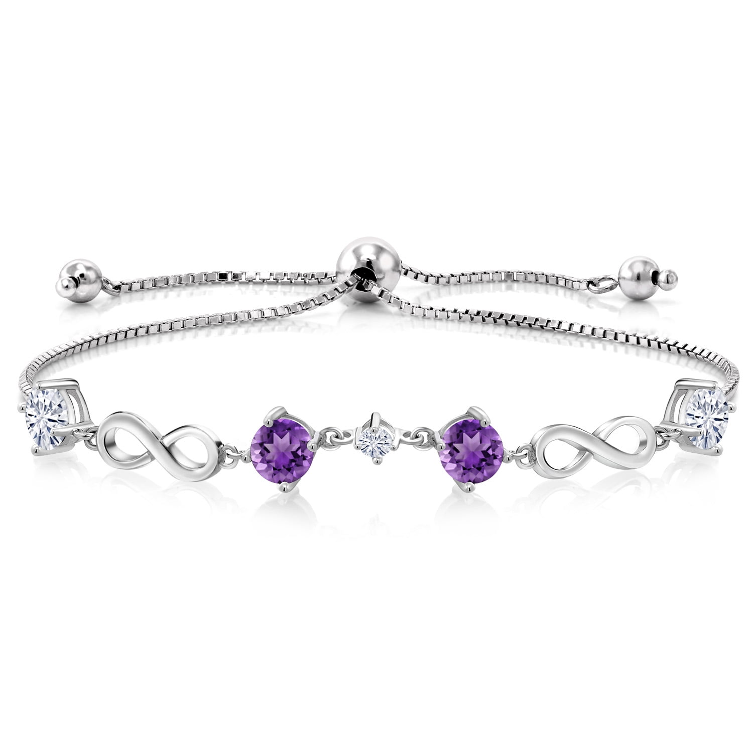 Gem Stone King Keren Hanan 925 Sterling Silver Women Adjustable ...