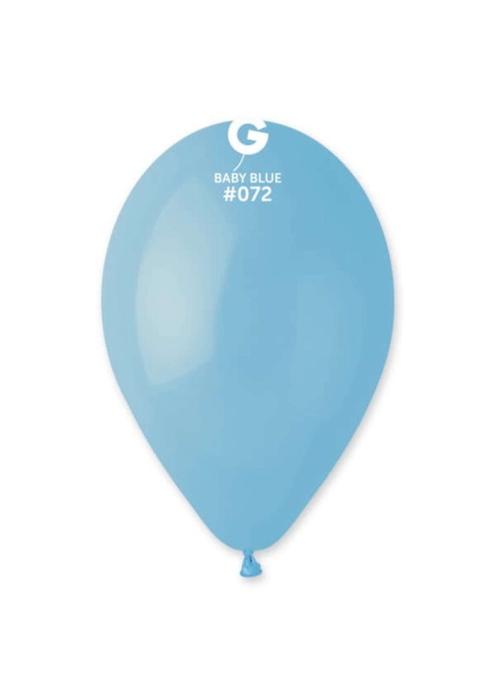 Gemar 12" Baby Blue Balloons 50 ct - Walmart.com