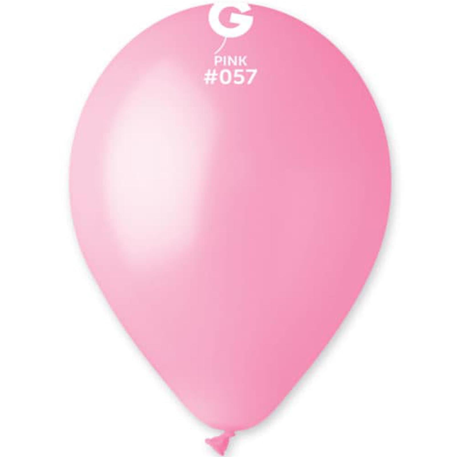 Gemar - 12 Pink Latex Balloons #057 (50pcs) - Walmart.com