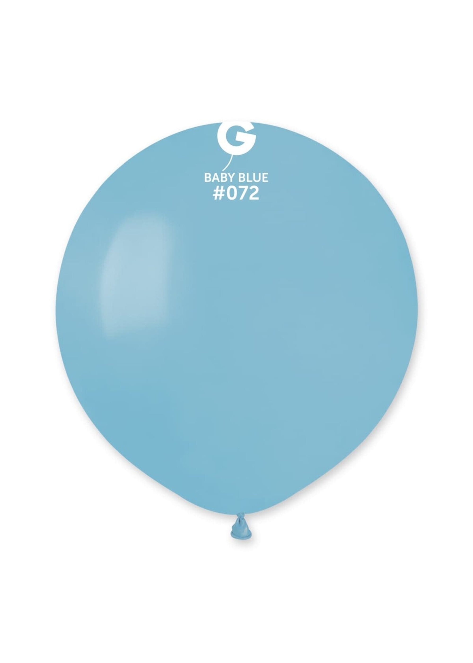 Gemar 19" Baby Blue Balloons 25 ct - Walmart.com
