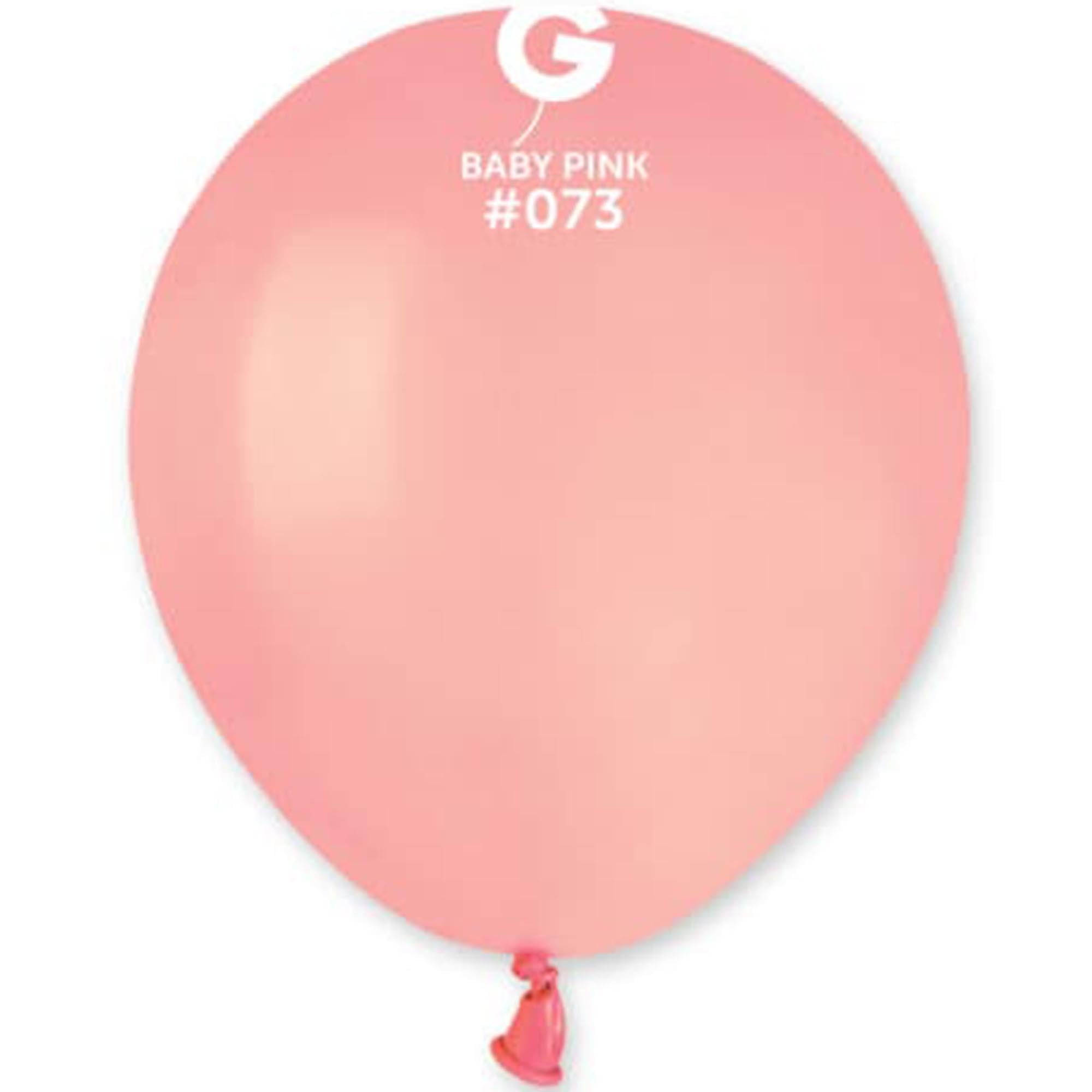 Gemar - 5 Baby Pink Latex Balloons #073 (100pcs) - Walmart.com